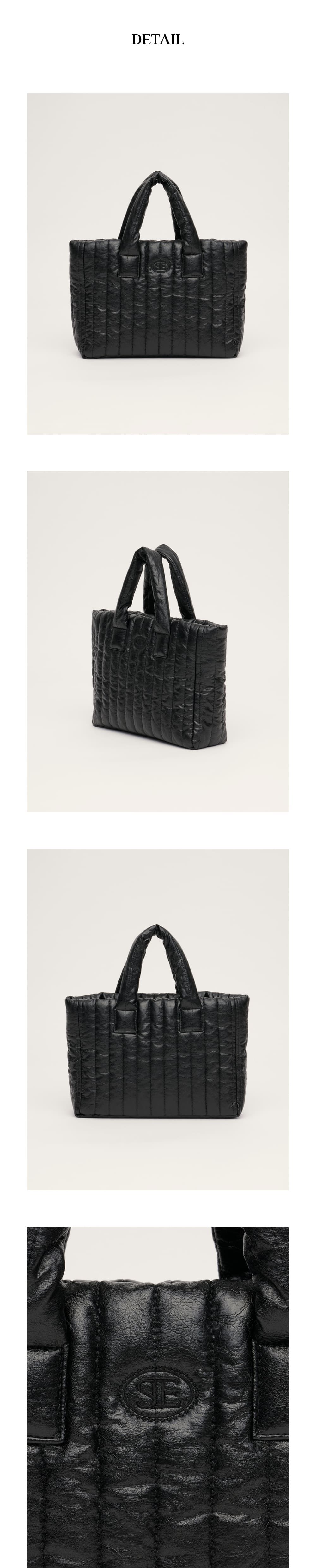 Leather Padding Bag (Black) - 감도 깊은 취향 셀렉트샵 29CM