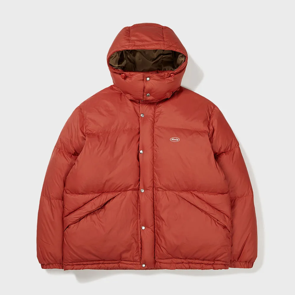 [Mmlg] HOODED DOWN JACKET (TOMATO) - 감도 깊은 취향 셀렉트샵 29CM