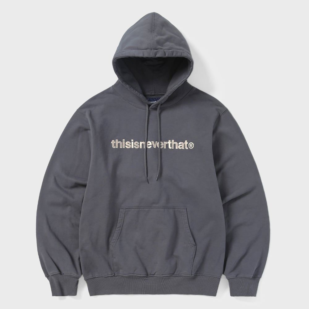 T-Logo Hoodie Dark Grey - 감도 깊은 취향 셀렉트샵 29CM