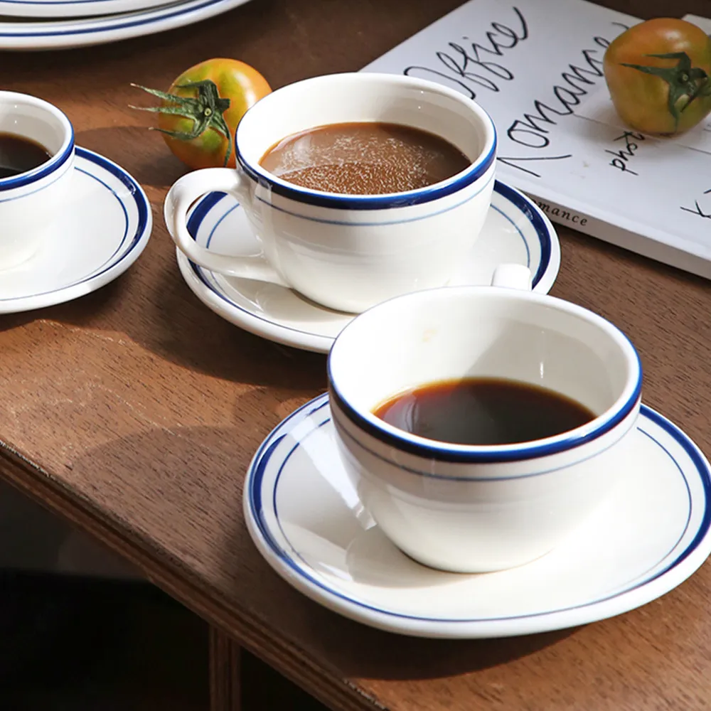 시라쿠스 뉴욕 킹스인 카페라떼잔 커피잔 320ml 3color 택1 - 감도 깊은 취향 셀렉트샵 29CM