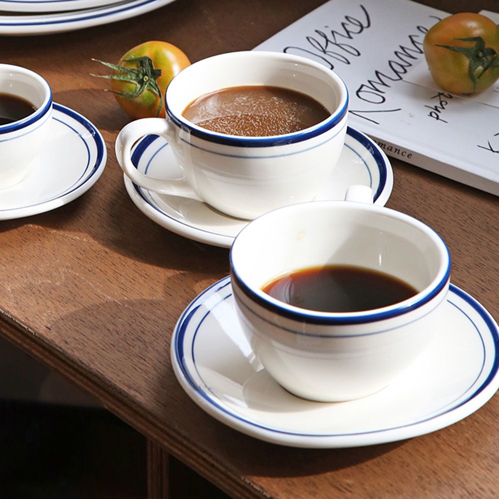 시라쿠스 뉴욕 킹스인 카페라떼잔 커피잔 320ml 3color 택1 - 감도 깊은 취향 셀렉트샵 29CM