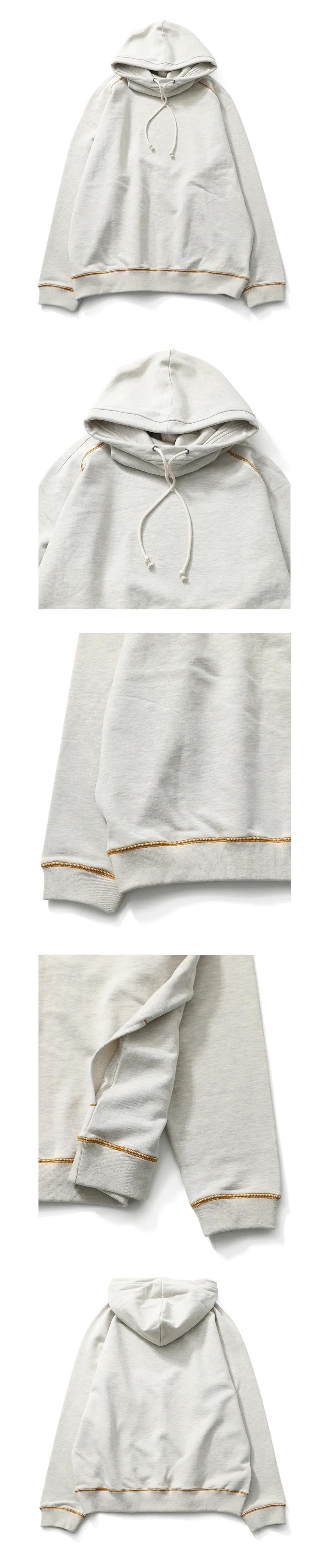 Willow Funnel Stitch Raglan Hoodie Oatmeal - 감도 깊은 취향 셀렉트샵 29CM