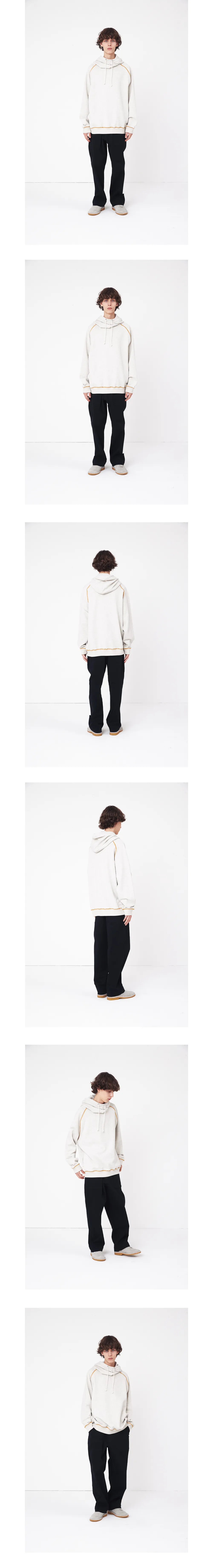 Willow Funnel Stitch Raglan Hoodie Oatmeal - 감도 깊은 취향 셀렉트샵 29CM