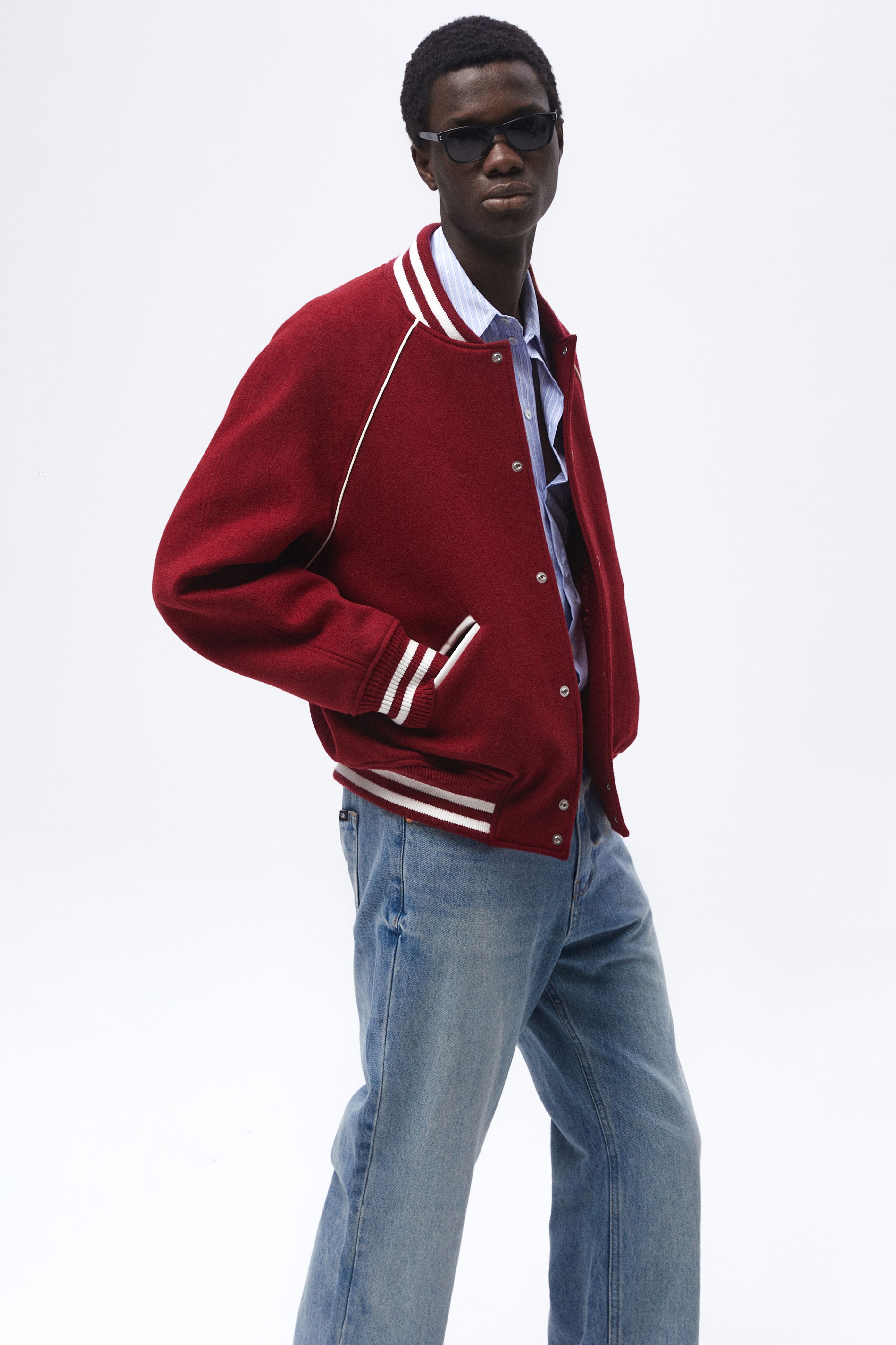 WOOL VARSITY CLUB JACKET GARNET - 감도 깊은 취향 셀렉트샵 29CM