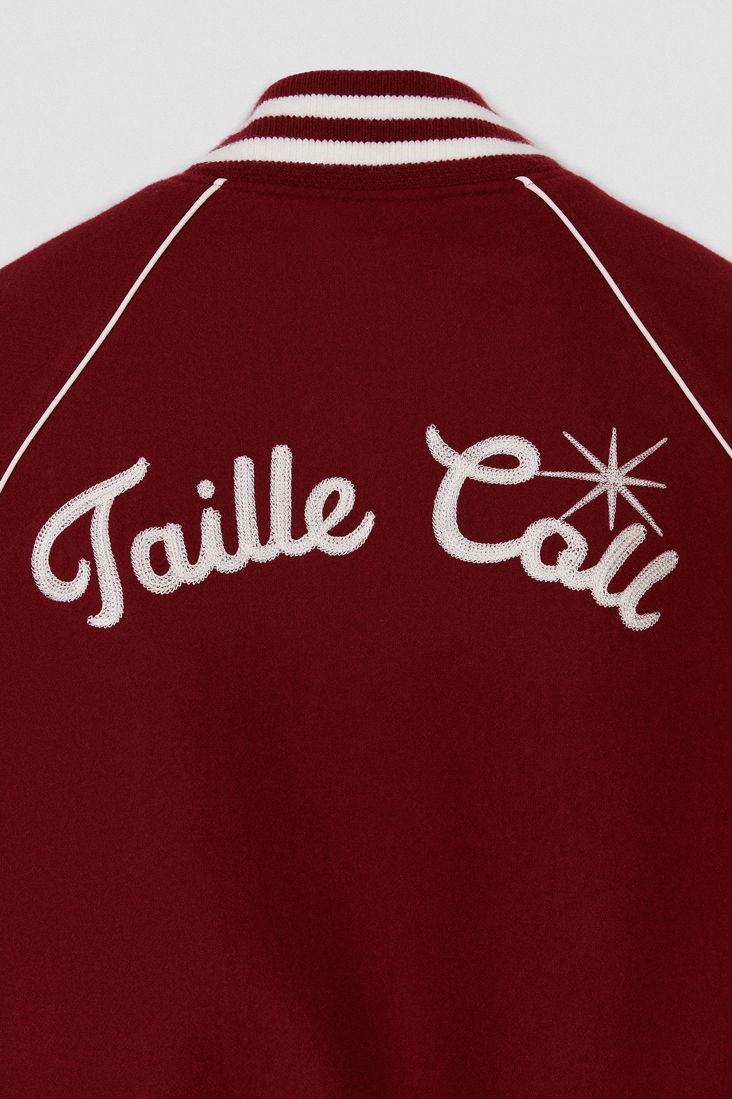 WOOL VARSITY CLUB JACKET GARNET - 감도 깊은 취향 셀렉트샵 29CM