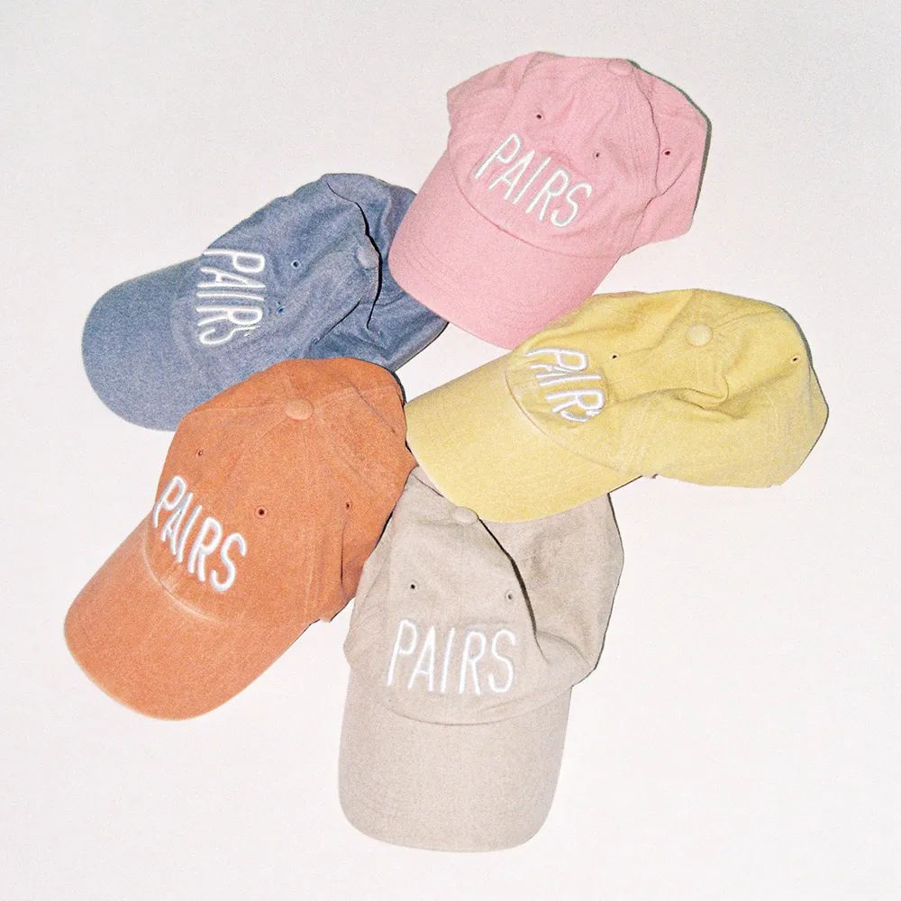 [PAIRS] PAIRS LOGO CAP (5colors) - 감도 깊은 취향 셀렉트샵 29CM