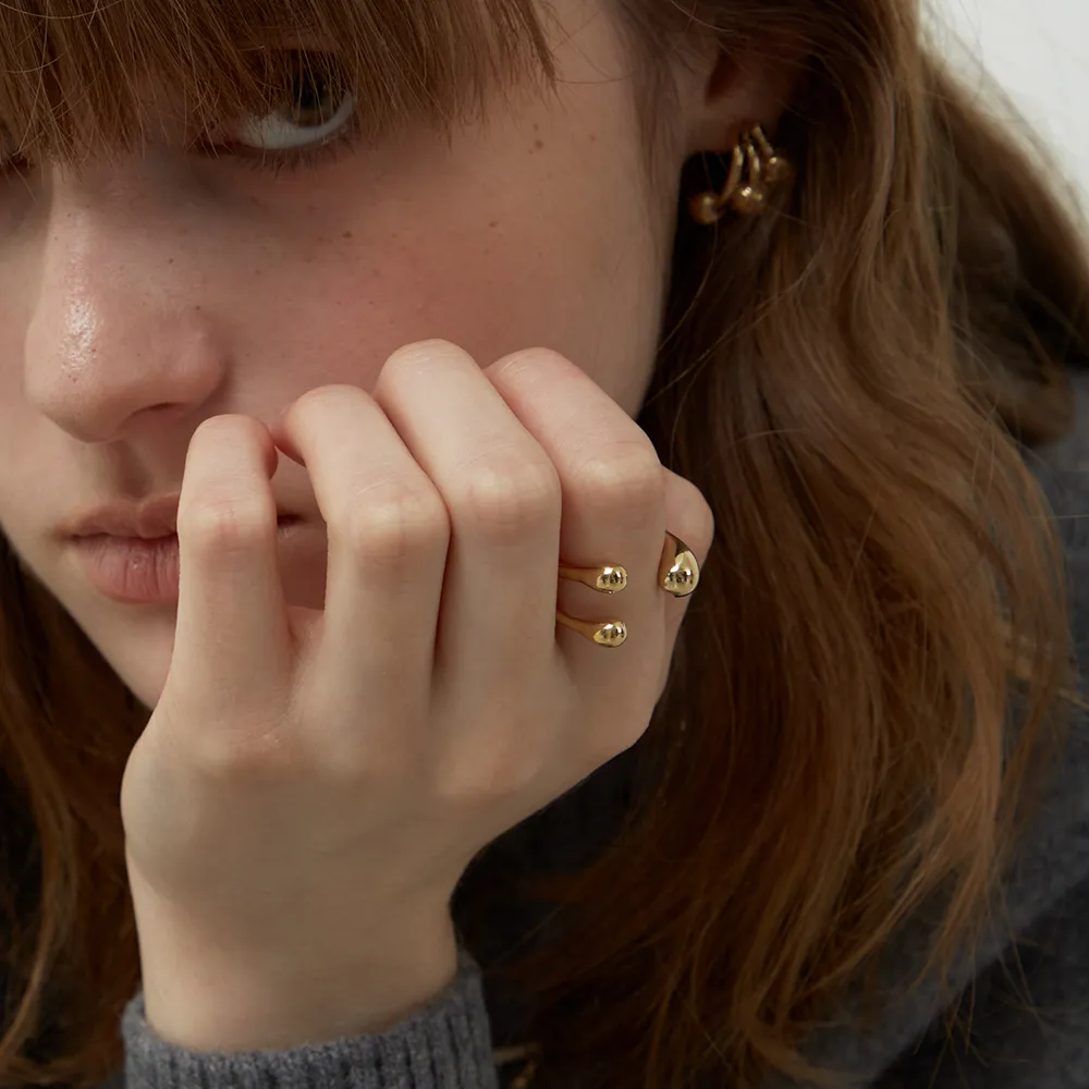 FANTASY SPLASH RING(14K GOLD) - 감도 깊은 취향 셀렉트샵 29CM