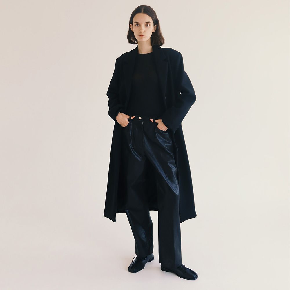 Single breasted tailored coat black - 감도 깊은 취향 셀렉트샵 29CM