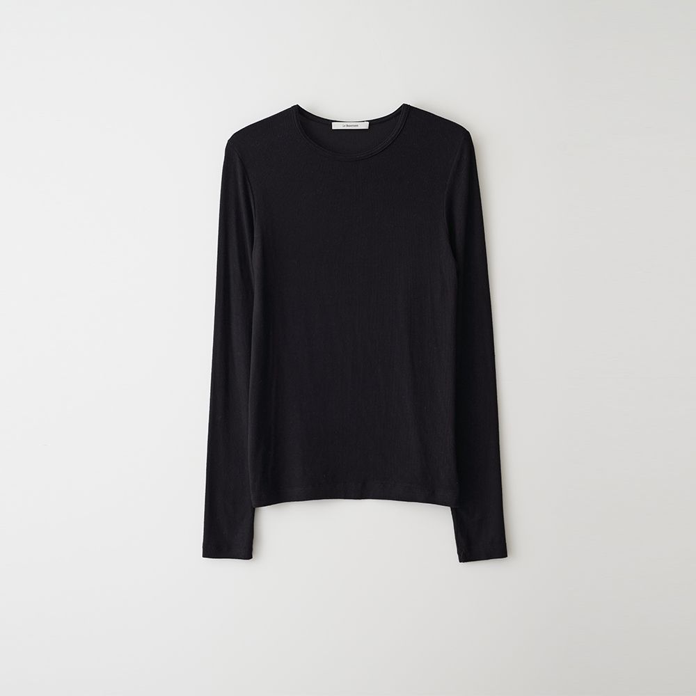 Essential Long-sleeved Jersey - Black - 감도 깊은 취향 셀렉트샵 29CM