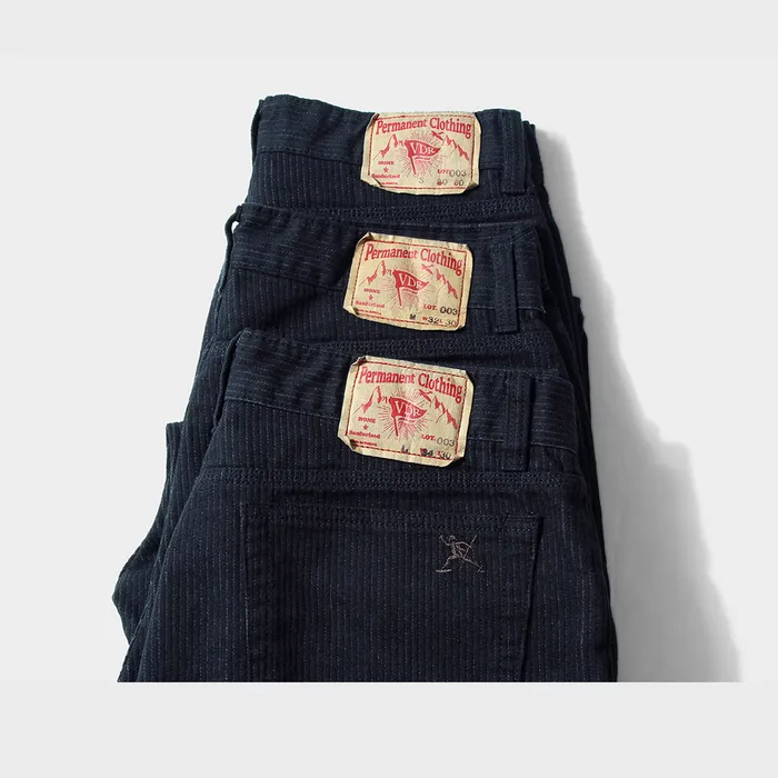 003 Railroad Denim Pants [Black] - 감도 깊은 취향 셀렉트샵 29CM