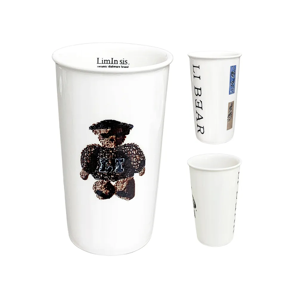 LI BEAR . paradise _ long ice cup brown - 감도 깊은 취향 셀렉트샵 29CM