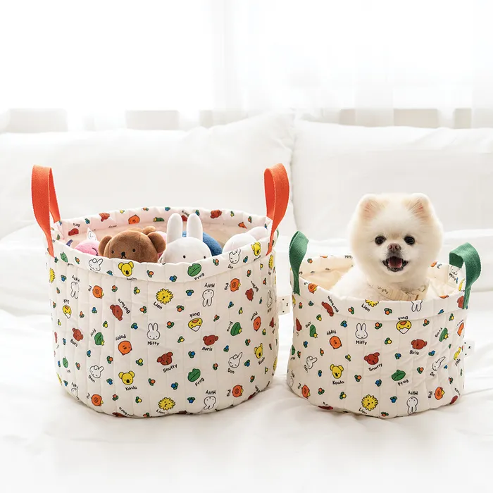 미피와 친구들 토이 바스켓 _ 2Size - 감도 깊은 취향 셀렉트샵 29CM