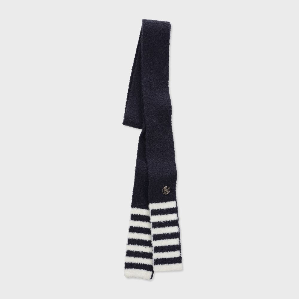 Boucle Knit Muffler [NAVY] - 감도 깊은 취향 셀렉트샵 29CM