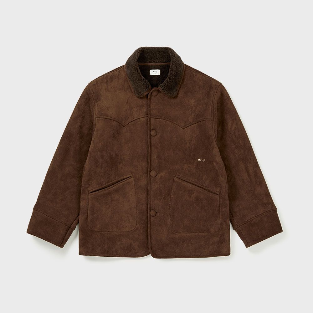 [Mmlg] SHEARING JACKET (BROWN) - 감도 깊은 취향 셀렉트샵 29CM
