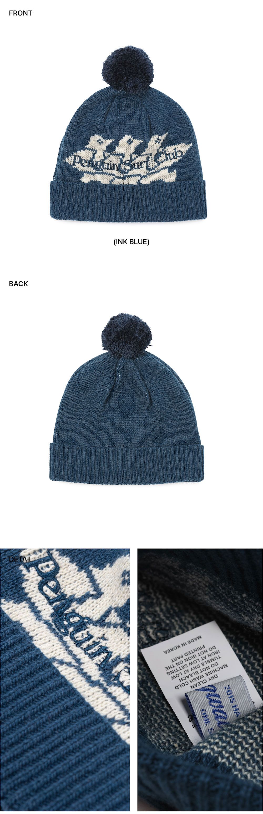 PENGUIN SURF CLUB BEANIE (3 COLORS) - 감도 깊은 취향 셀렉트샵 29CM