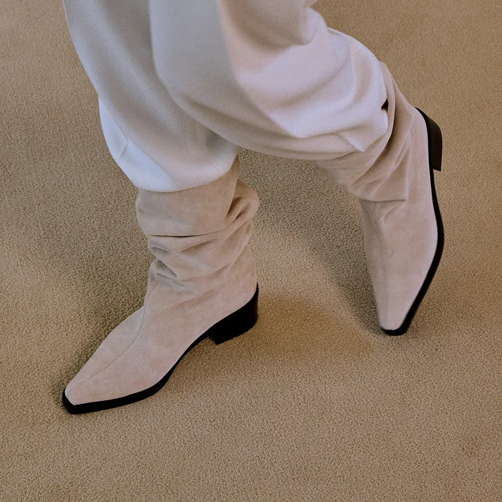 [리퍼브]Senia ankle boots (oat meal235) - 감도 깊은 취향 셀렉트샵 29CM