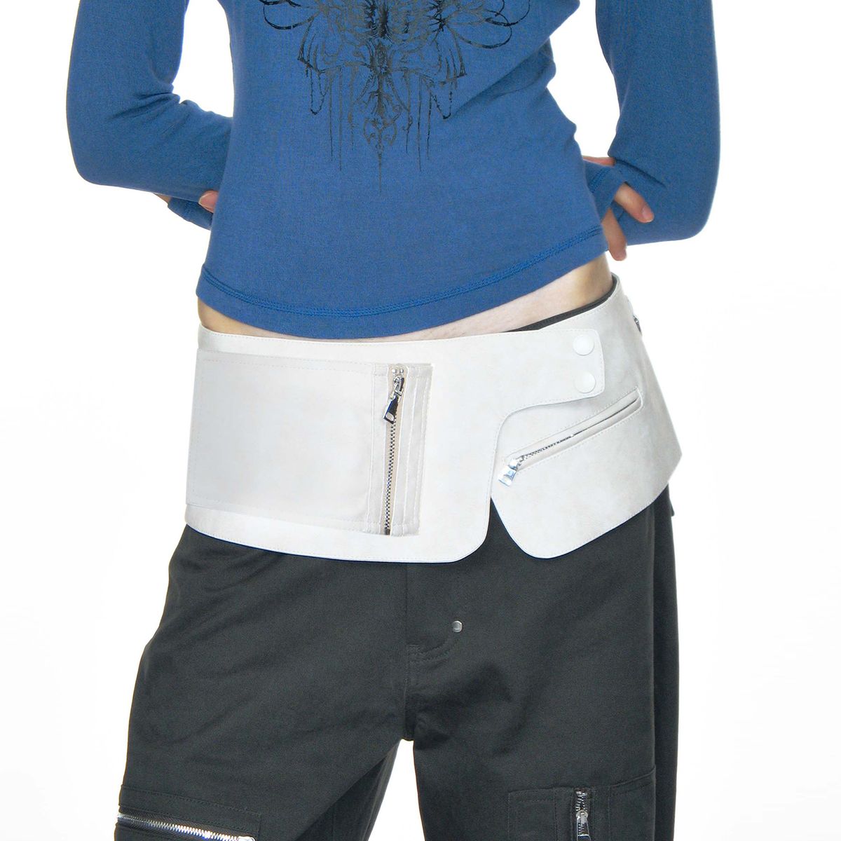 LEATHER LAYERED BELT_BEIGE - 감도 깊은 취향 셀렉트샵 29CM