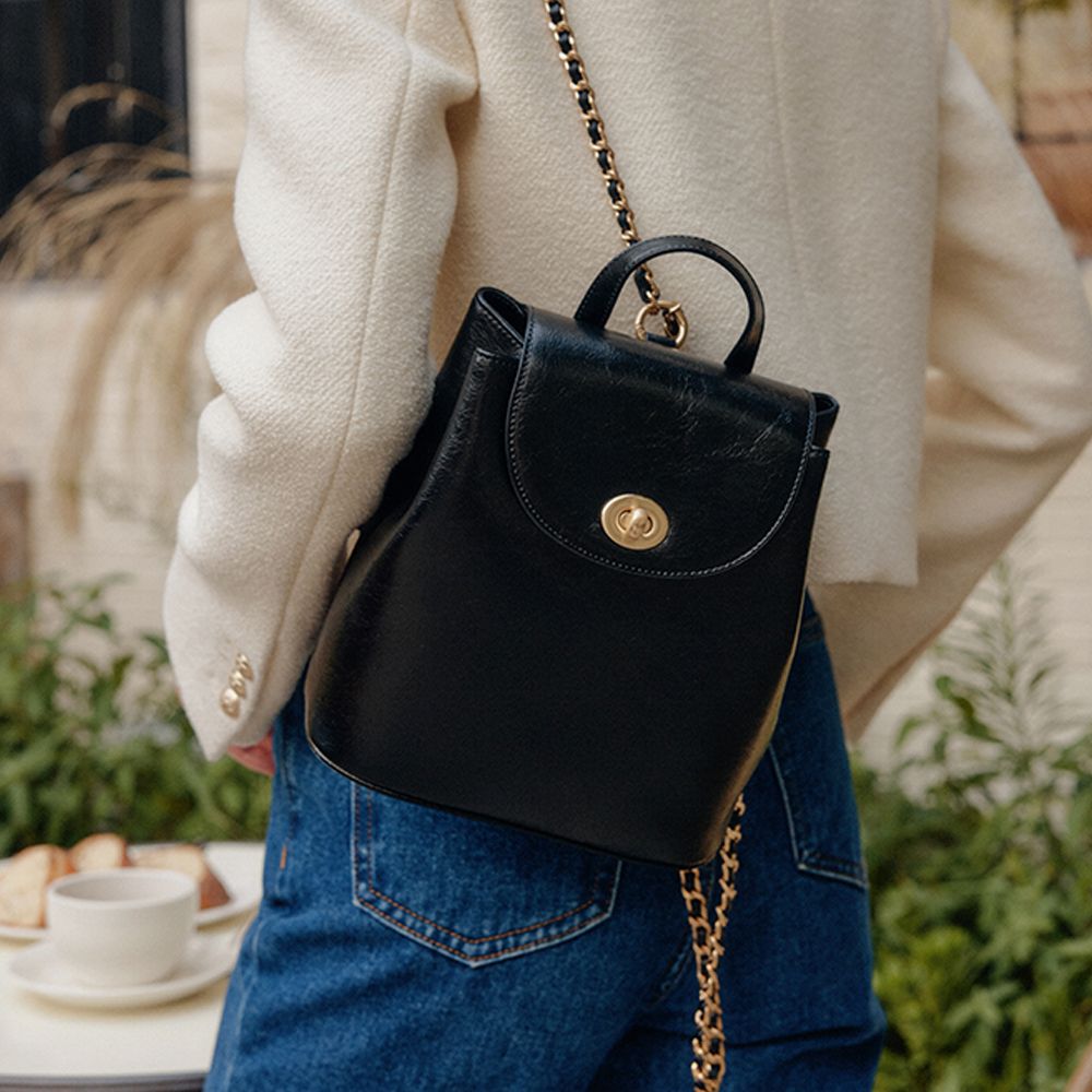 SELLY LEATHER BACKPACK_2colors - 감도 깊은 취향 셀렉트샵 29CM