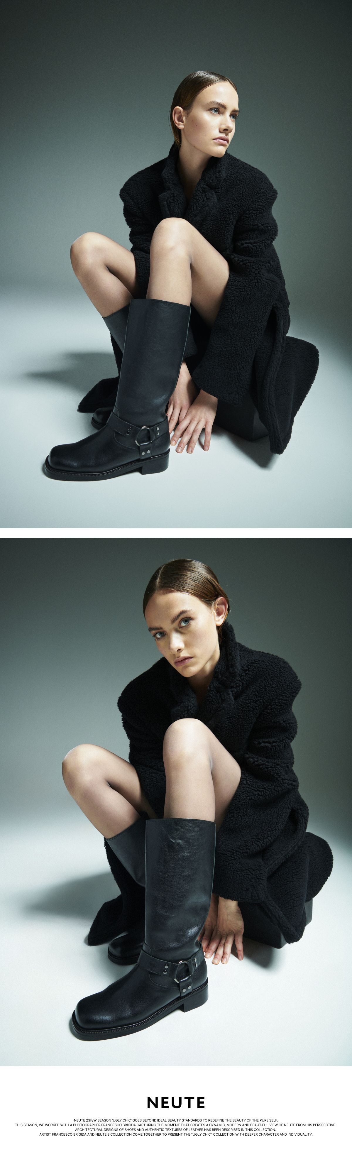 45mm Trinity Motorcycle Long Boots (BLACK) - 감도 깊은 취향 셀렉트샵 29CM