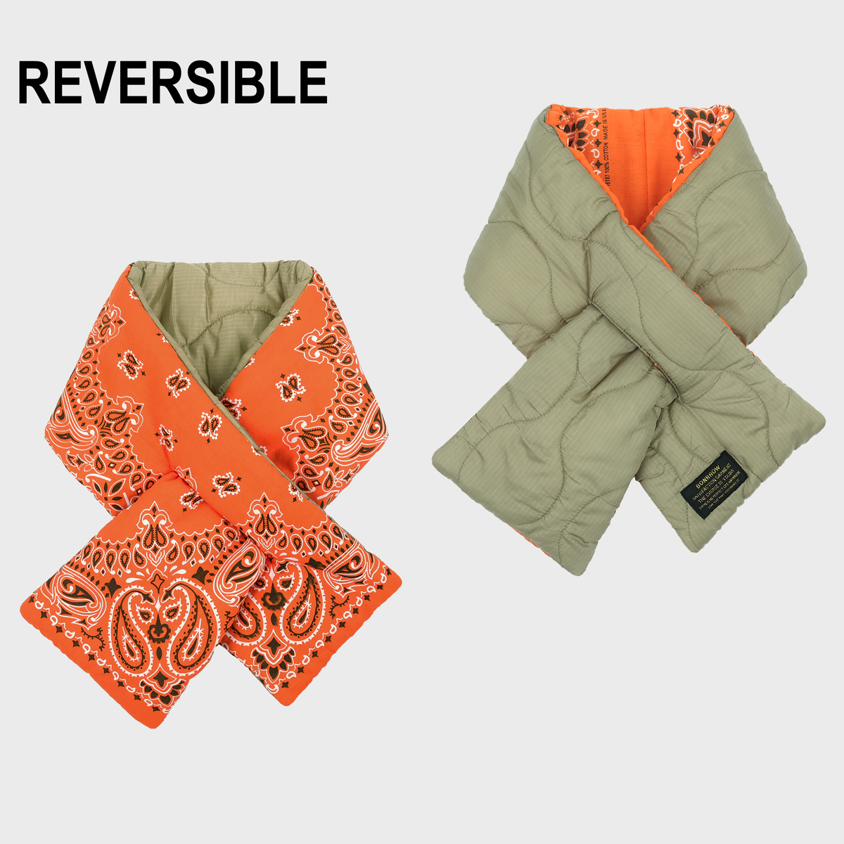 BONRROW MUFFLER_Orange - 감도 깊은 취향 셀렉트샵 29CM