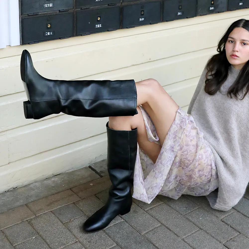 [29CM단독] JOEL 조엘 소프트레더 슬라우치 롱부츠 - 3colors - 감도 깊은 취향 셀렉트샵 29CM