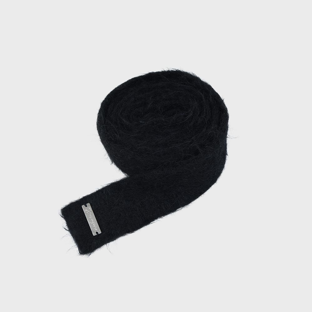 Alpaca Skinny Muffler, Black - 감도 깊은 취향 셀렉트샵 29CM