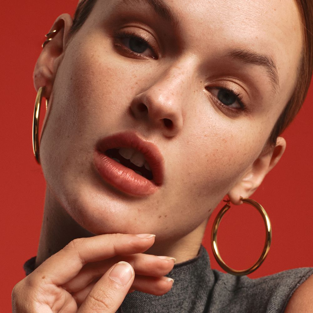 Golden Hoop Earrings 1 - 감도 깊은 취향 셀렉트샵 29CM