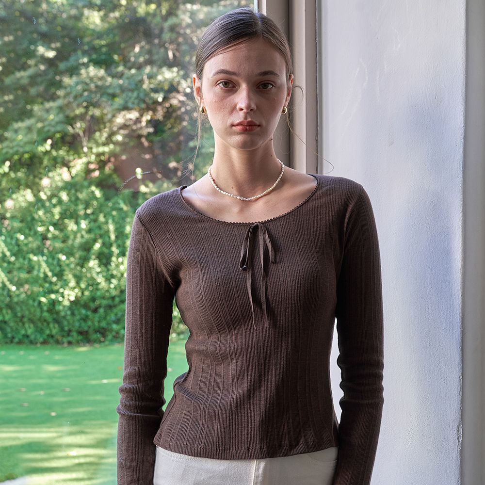 LANI T-SHIRT_BROWN - 감도 깊은 취향 셀렉트샵 29CM