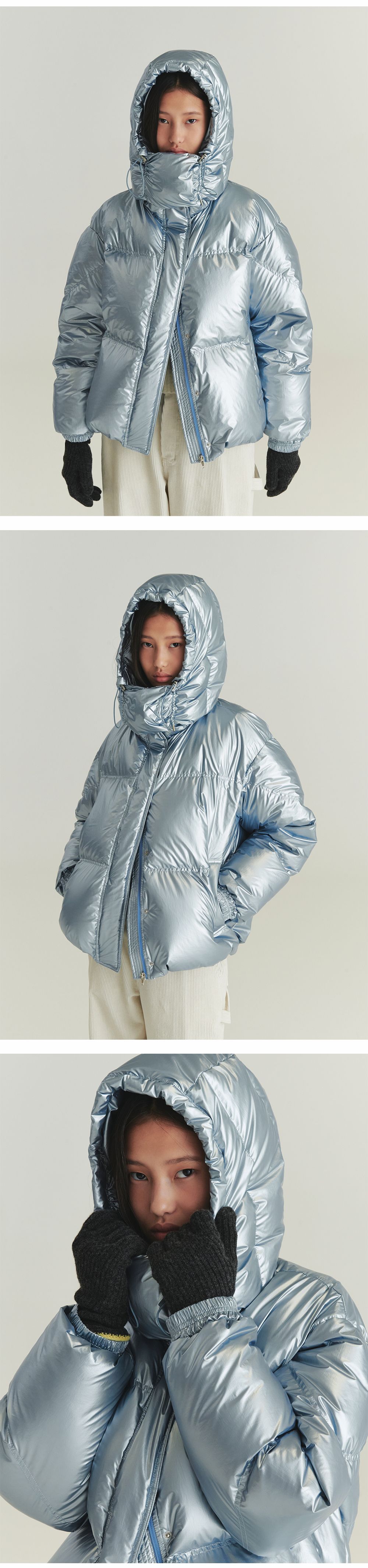 Glow Puffer Duck-Down Coat - Glow Blue - 감도 깊은 취향 셀렉트샵 29CM