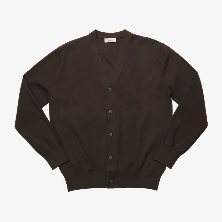 Essential Half Milano Cardigan (Brown) - 감도 깊은 취향 셀렉트샵 29CM