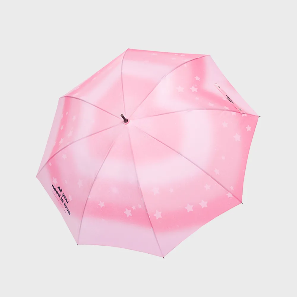 Heart beam Umbrella (Pink Dye Handle) - 2Types - 감도 깊은 취향 셀렉트샵 29CM