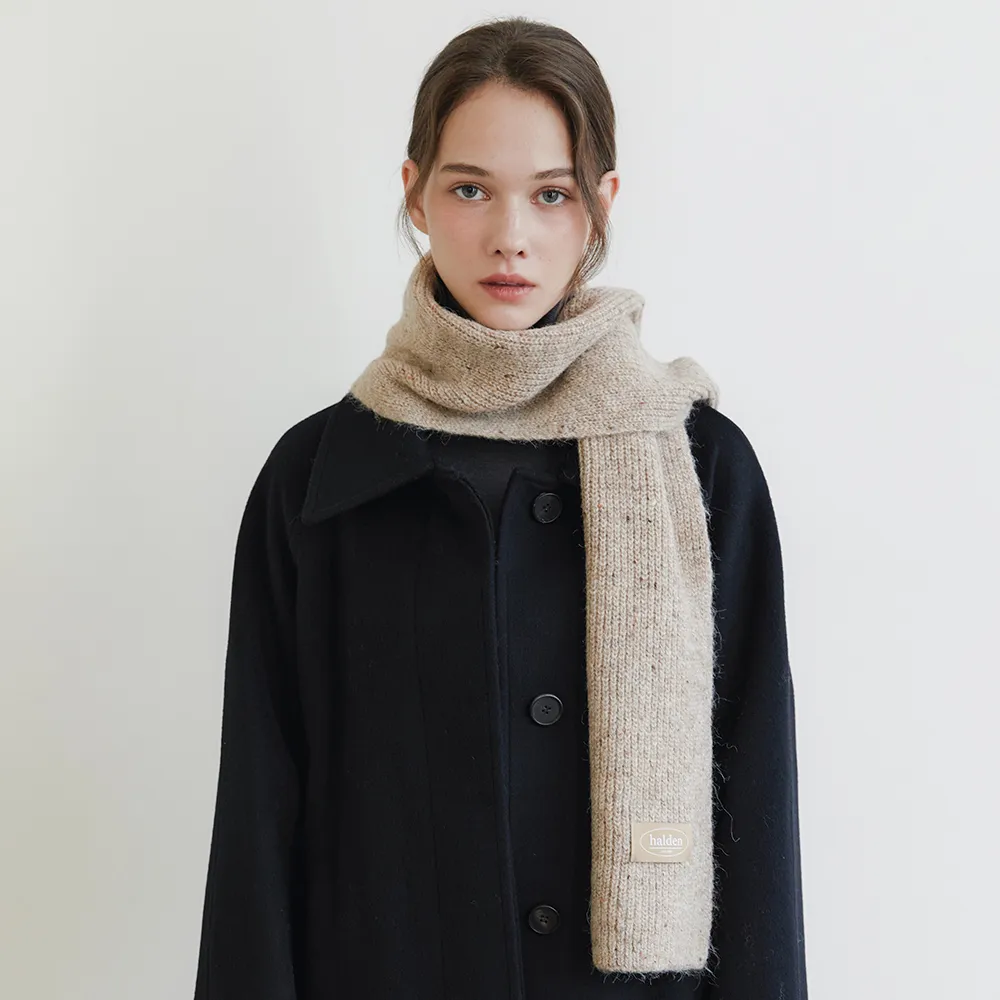 heavy wool bokashi muffler (M018_oat) - 감도 깊은 취향 셀렉트샵 29CM