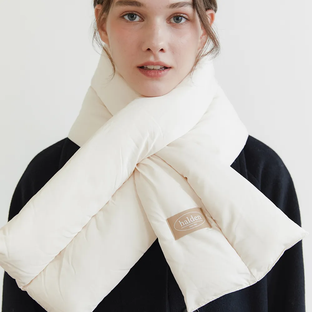 simple padding muffler (M019_ivory) - 감도 깊은 취향 셀렉트샵 29CM