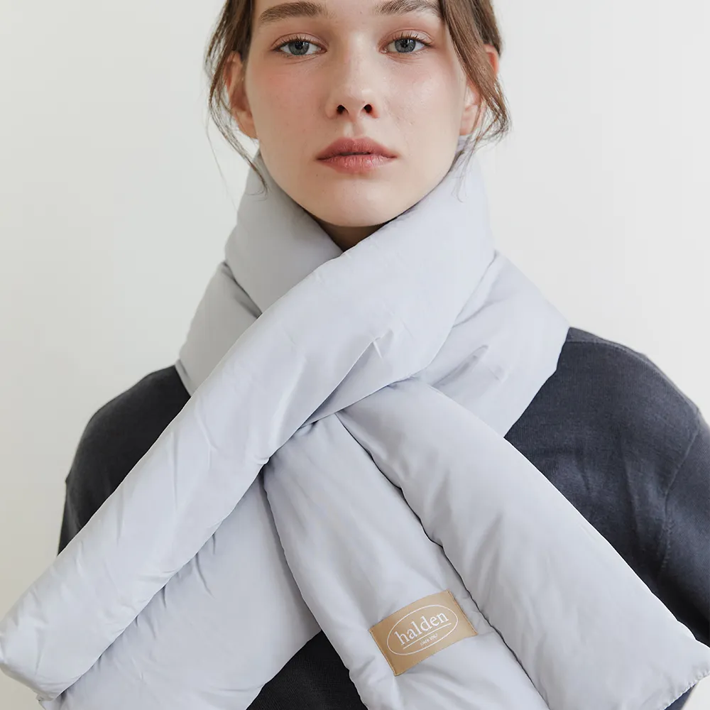 simple padding muffler (M019_light grey) - 감도 깊은 취향 셀렉트샵 29CM