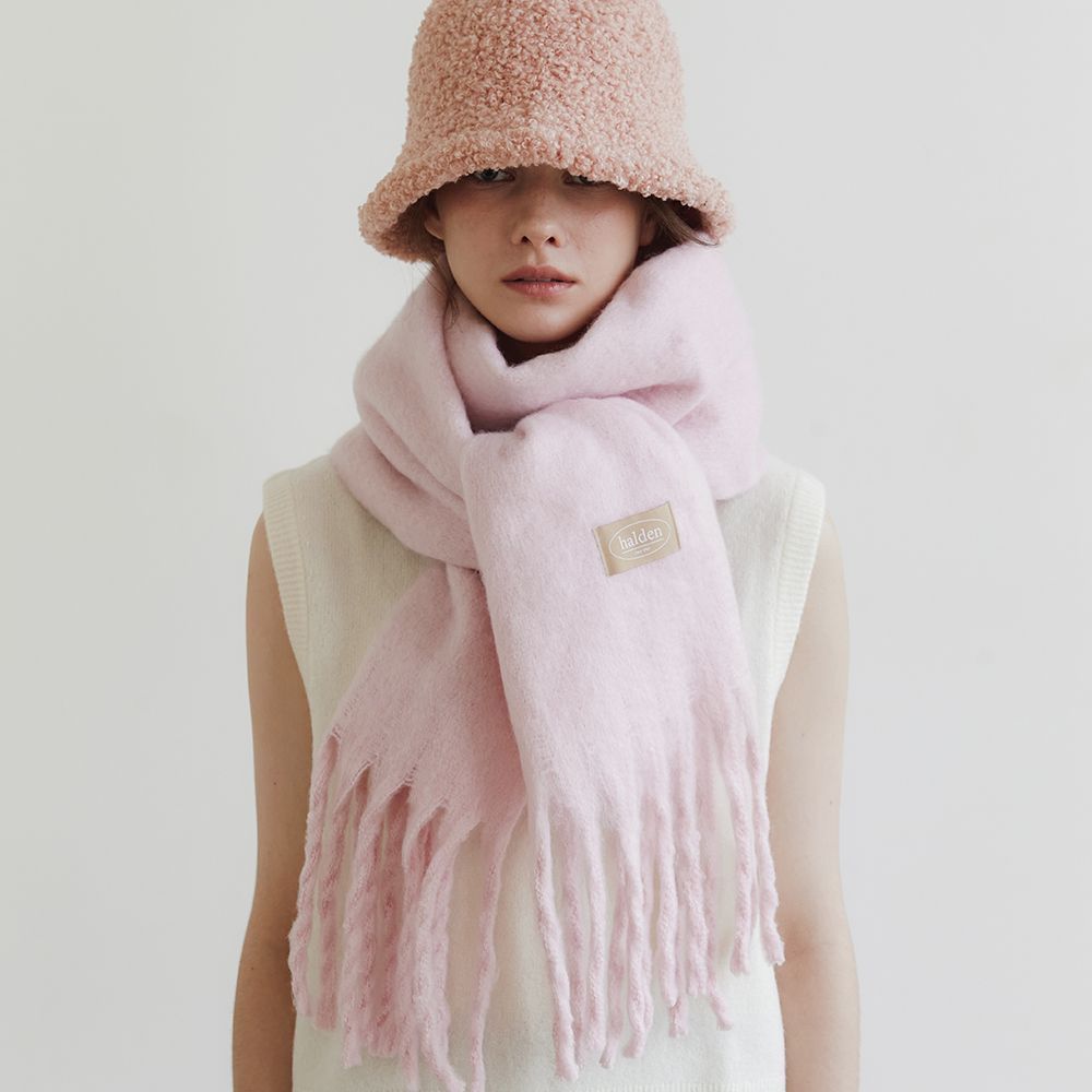 heavy hairy muffler (M026_light pink) - 감도 깊은 취향 셀렉트샵 29CM
