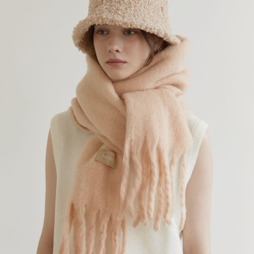 heavy hairy muffler (M026_beige) - 감도 깊은 취향 셀렉트샵 29CM