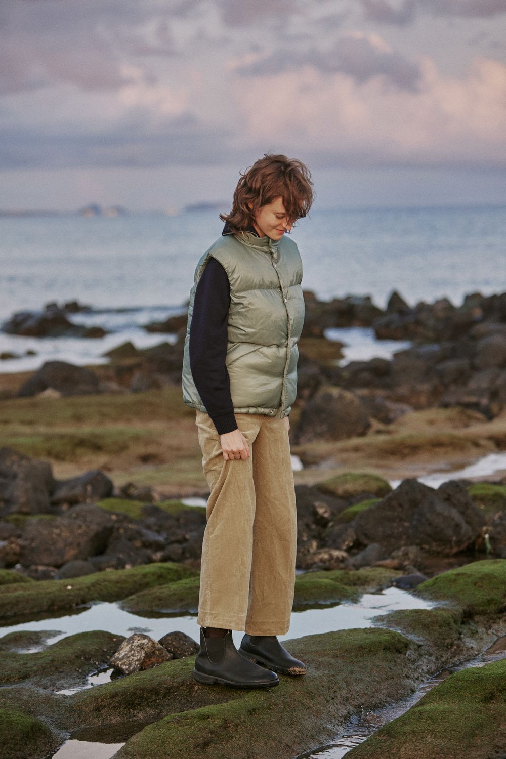 TD3-PT03 코듀로이 팬츠-그린베이지 - 감도 깊은 취향 셀렉트샵 29CM