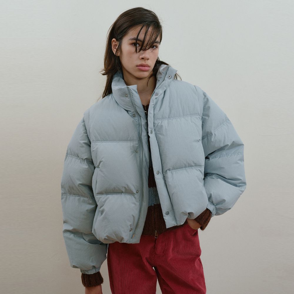 2Way Puffer Jacket (Sky Blue) - 감도 깊은 취향 셀렉트샵 29CM