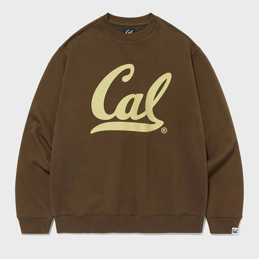 CAL SYMBOL CREWNECK [BROWN] - 감도 깊은 취향 셀렉트샵 29CM