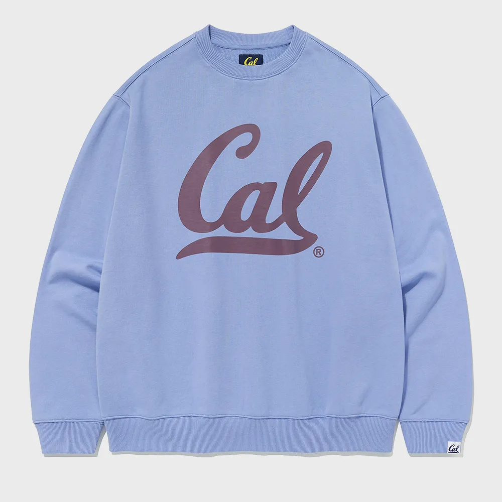 CAL SYMBOL CREWNECK [LIGHT BLUE] - 감도 깊은 취향 셀렉트샵 29CM