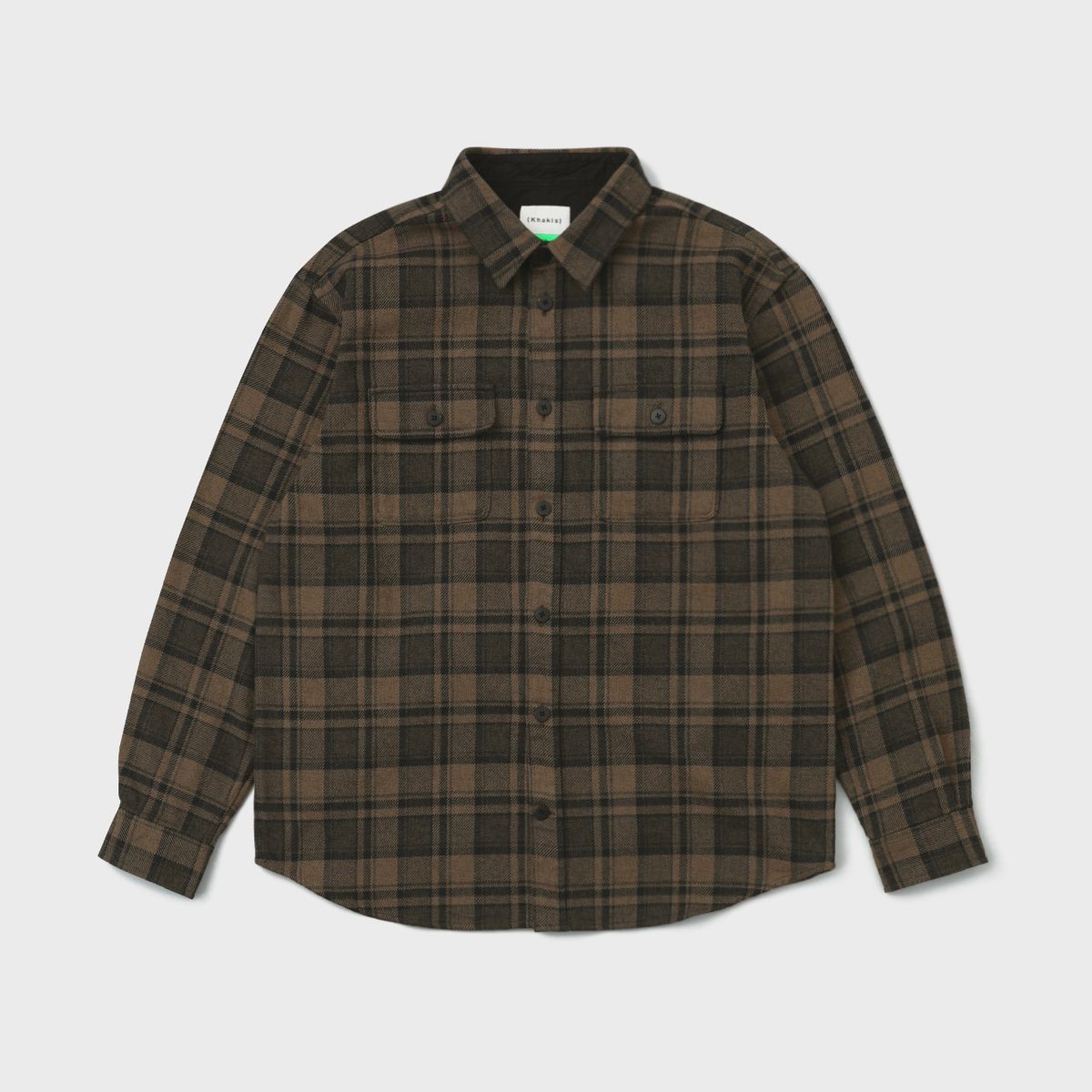 Brushed Plaid Shirt Brown - 감도 깊은 취향 셀렉트샵 29CM