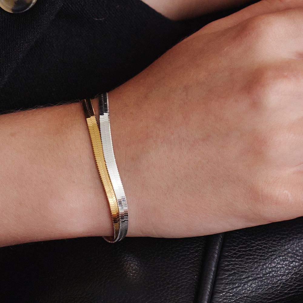 23 mix layer snake BR-gold - 감도 깊은 취향 셀렉트샵 29CM