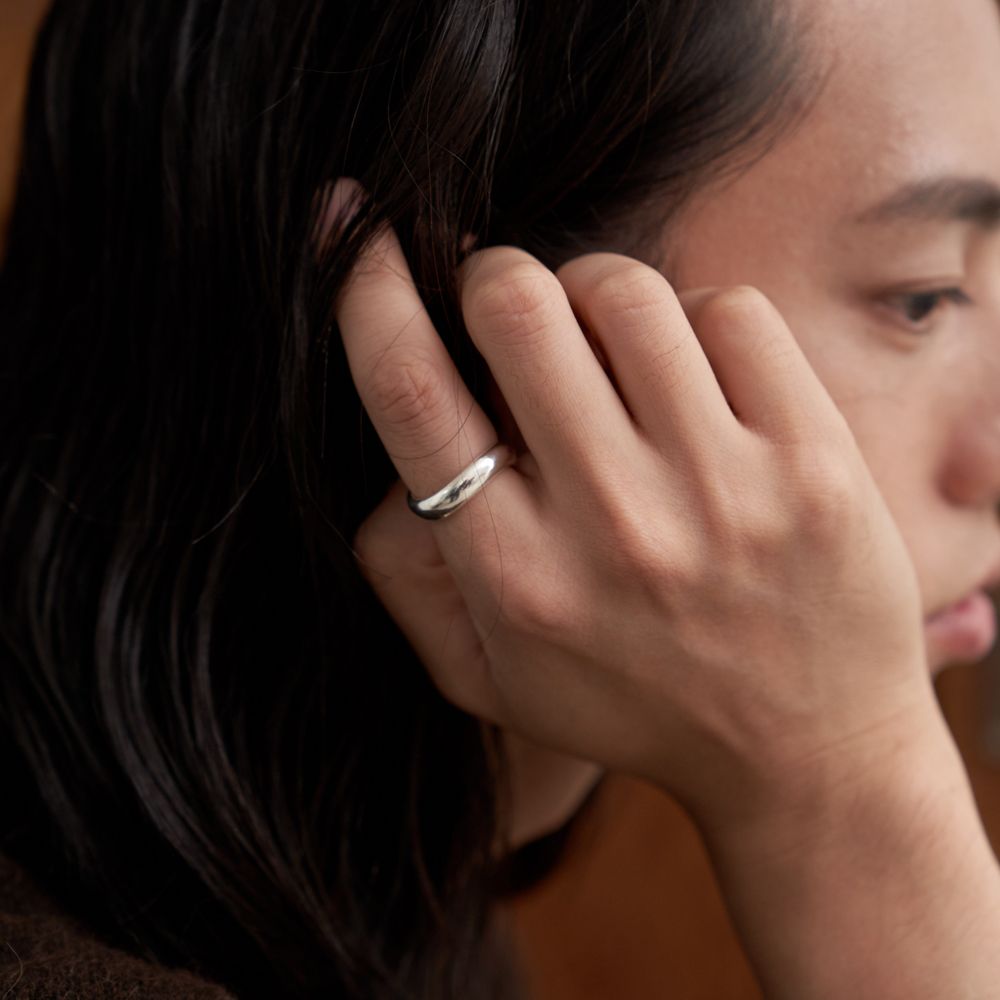 [SILVER 925] SIMPLE BOLD RING AR230001 - 감도 깊은 취향 셀렉트샵 29CM