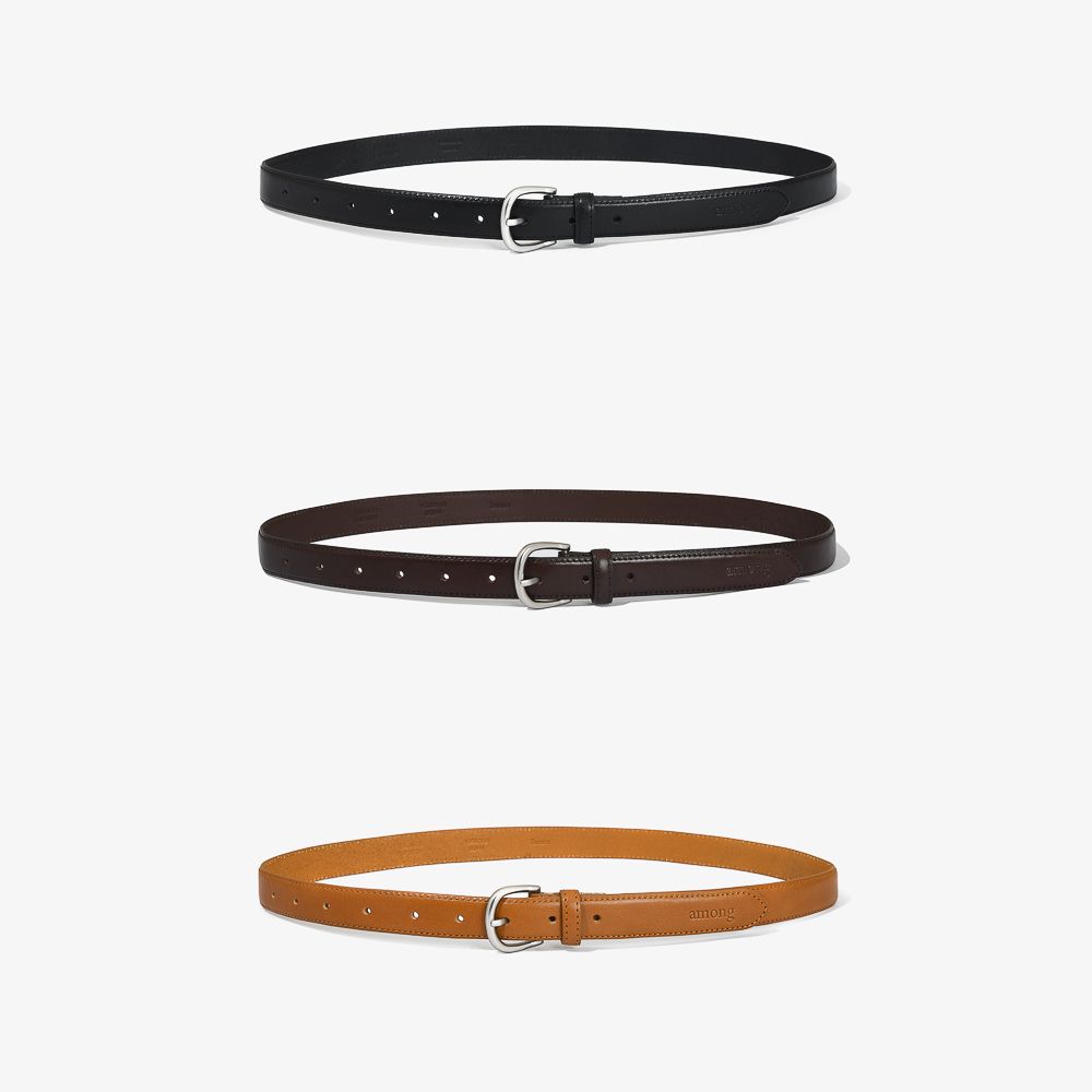 A BASIC LEATHER BELT [3colors] - 감도 깊은 취향 셀렉트샵 29CM