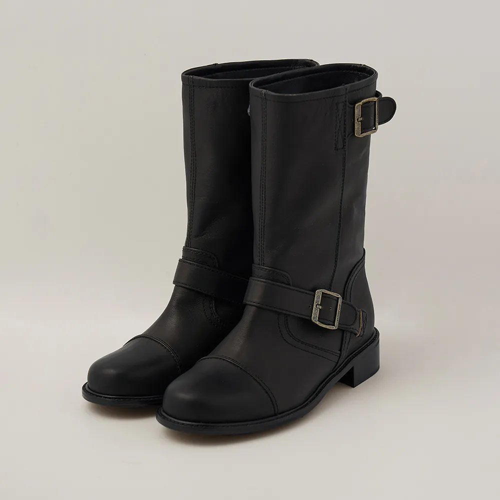 DUMBLE MID BOOTS (BLACK) - 감도 깊은 취향 셀렉트샵 29CM