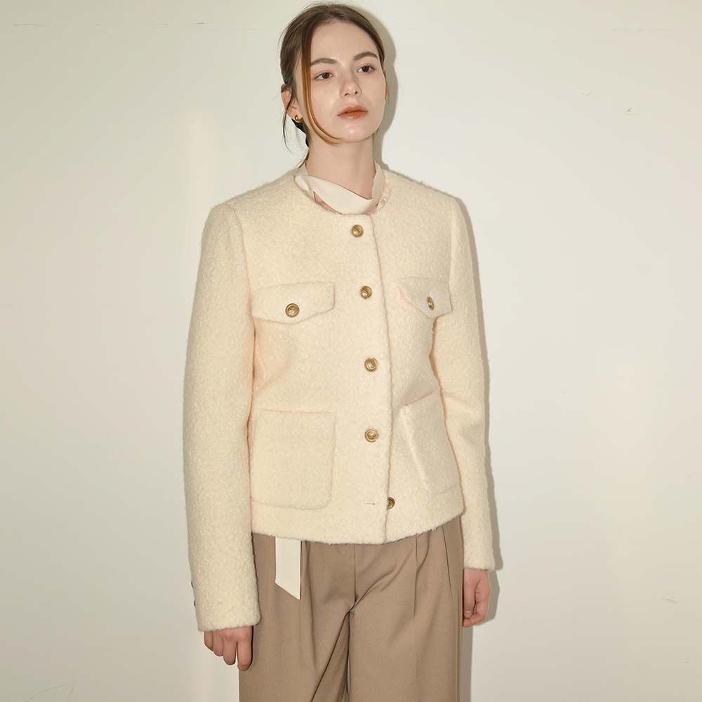 [23FW] Lautre Emma Ivory Boucle Jacket - 감도 깊은 취향 셀렉트샵 29CM