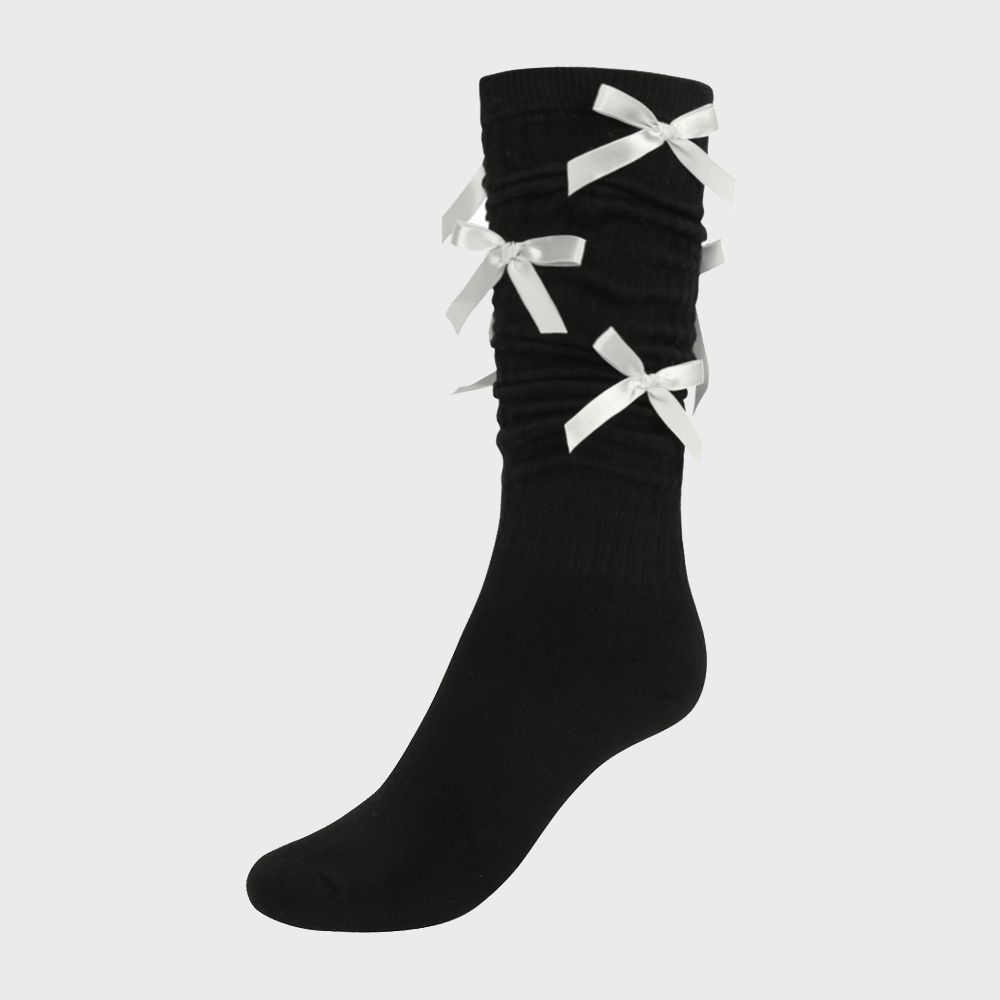 RIBBON SOCKS SILVER - 감도 깊은 취향 셀렉트샵 29CM
