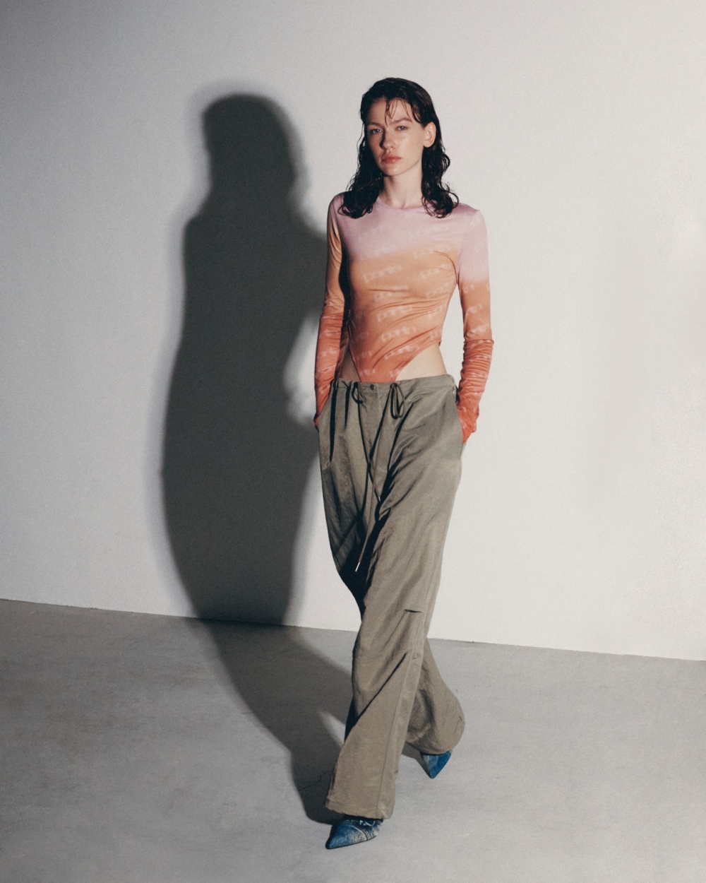 PORTA GRAPHIC BODYSUIT, ORANGE - 감도 깊은 취향 셀렉트샵 29CM