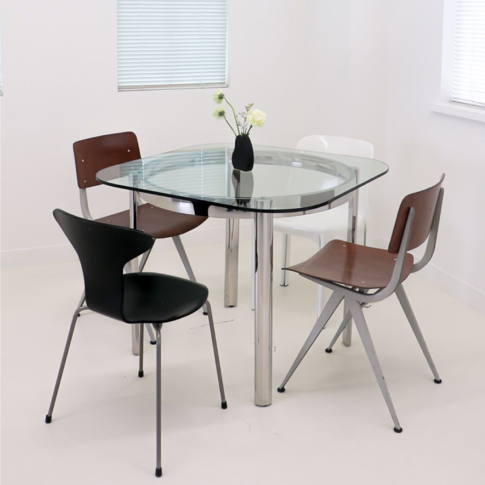 GLATT Dining Table 글라트 다이닝 테이블 (Clear)(원형/사각) - 감도 깊은 취향 셀렉트샵 29CM