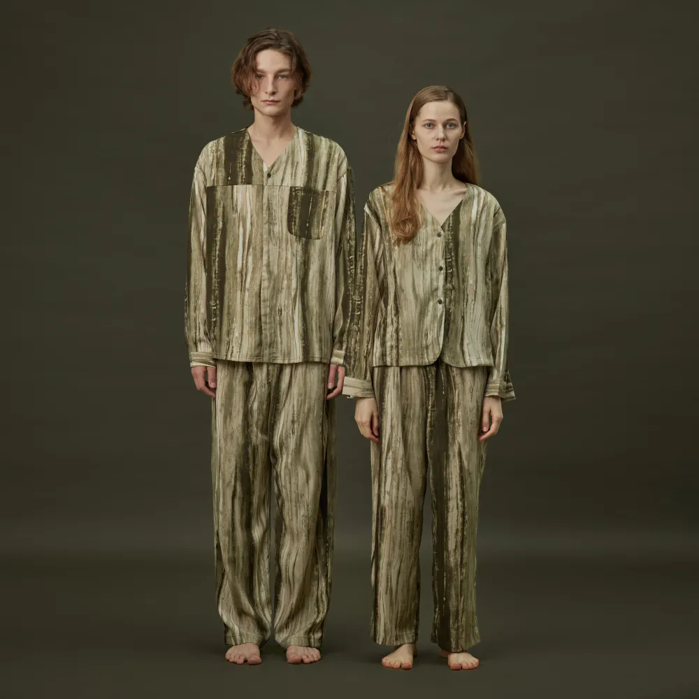 COZY PAJAMA COUPLE SET_flow green - 감도 깊은 취향 셀렉트샵 29CM